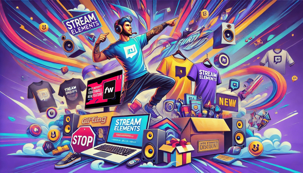 StreamElements x FourthWall: The Ultimate Merch Magic for Streamers ...